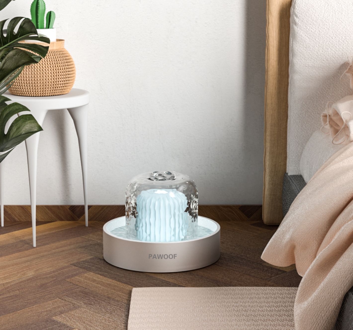 PAWOOF｜Aura寵物智能循環飲水機 - J'Tails Select小捲尾選品